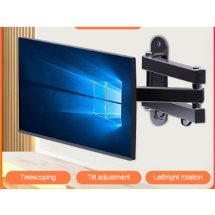 302W Full Motion TV Wall Mount Flat Screen Folding TV Bracket ...