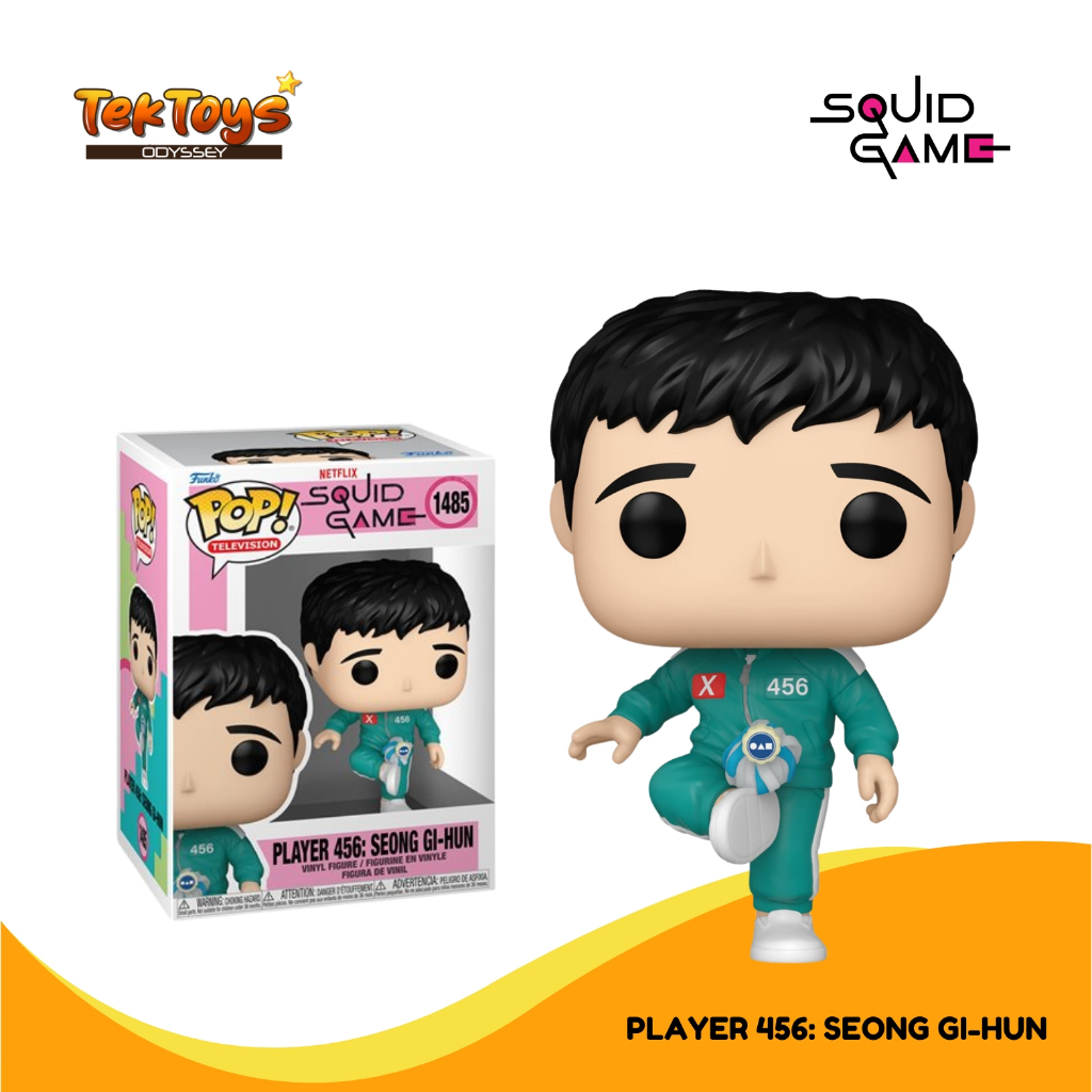 ORIGINAL FUNKO POP - SQUID GAME - PLAYER 456 SEONG GI-HUN #1485 ...