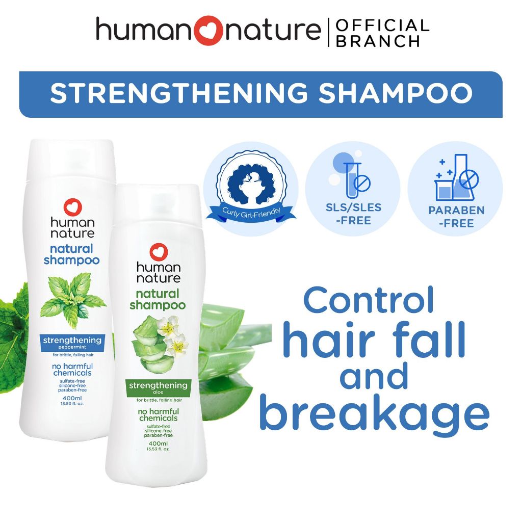 Human Nature Aloe Vera Shampoo 400ml | Shopee Philippines