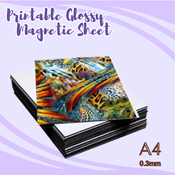 QUAFF Magnetic Printable Glossy Paper A4 (20 sheets per pack) | Shopee Philippines