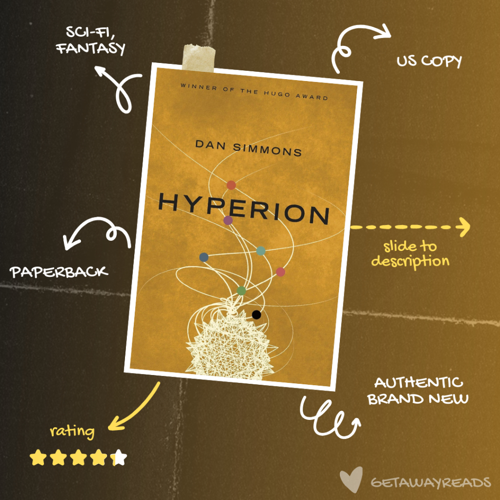 Hyperion (Hyperion Cantos, 1) by Dan Simmons (Paperback) | Shopee Philippines