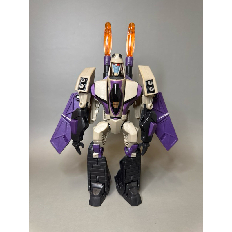 Transformers Animated Blitzwing Triple Changer Voyager Class Tf robot ...