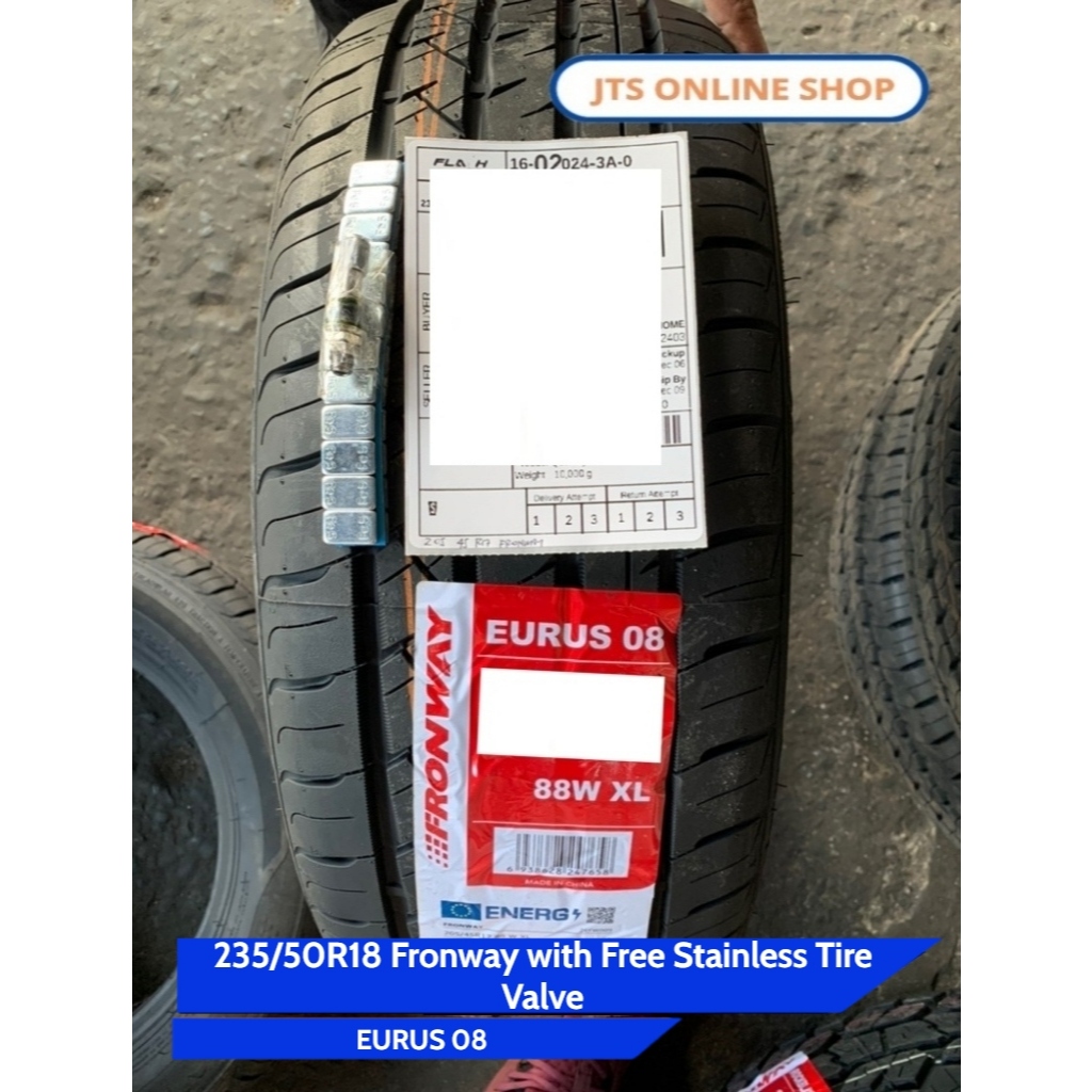 235/50R18 Fronway w/ Free Stainless Tire Valve (PRE-ORDER) | Shopee Philippines