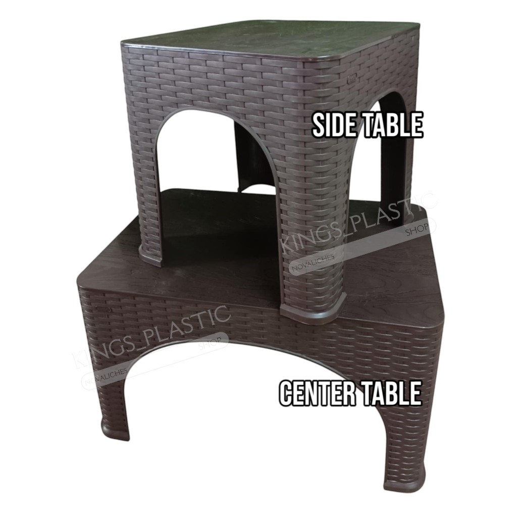 ZOOEY RATTAN SIDE TABLE & CENTER TABLE (MAXIMUM ORDER OF 2PCS ONLY ...