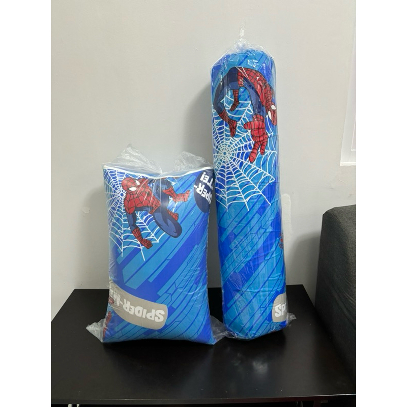 3in1 Original foam unan SPIDER DESIGN (2pcs unan &1 bolster) | Shopee ...