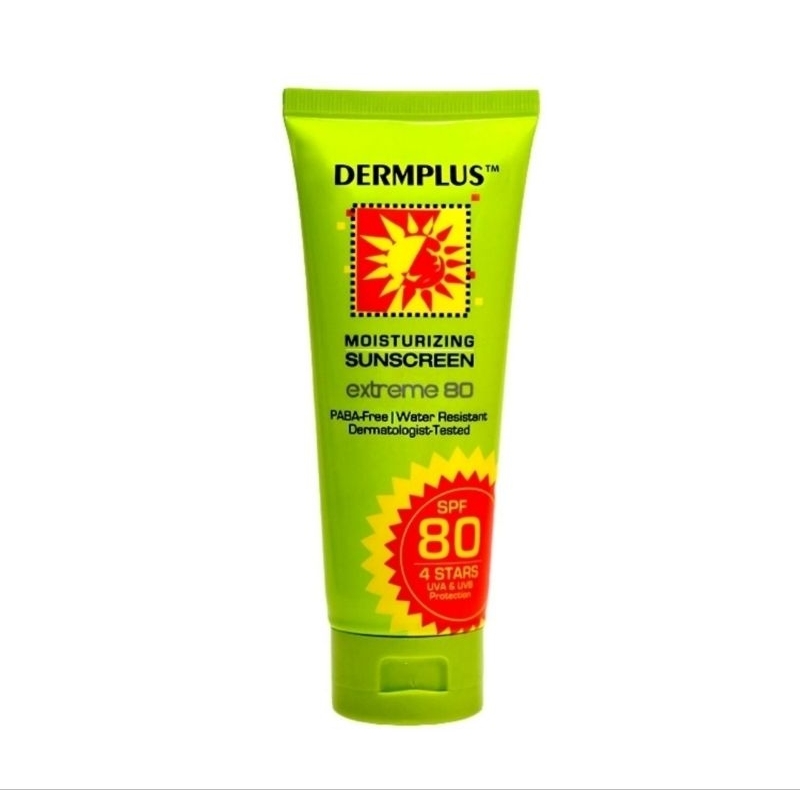 DERMPLUS Moisturizing Sunblock SPF 80 100ML | Shopee Philippines