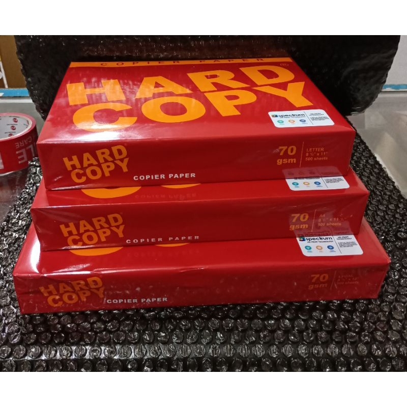 Hard copy bondpaper 70gsm sub20 500sheets | Shopee Philippines