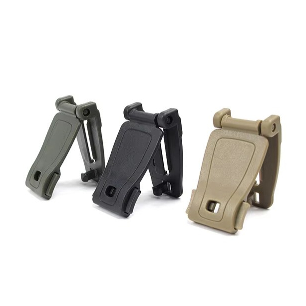 EDC MOLLE Webbing Clip Buckle – Tactical Strap & Belt Connector Kit ...