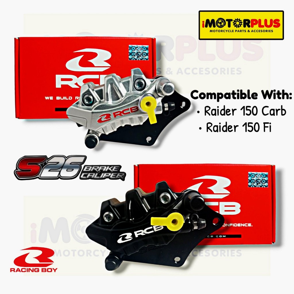 NEW! RCB BRAKE CALIPER S26 SERIES FRONT [F] for RAIDER 150 CARB/Fi ...