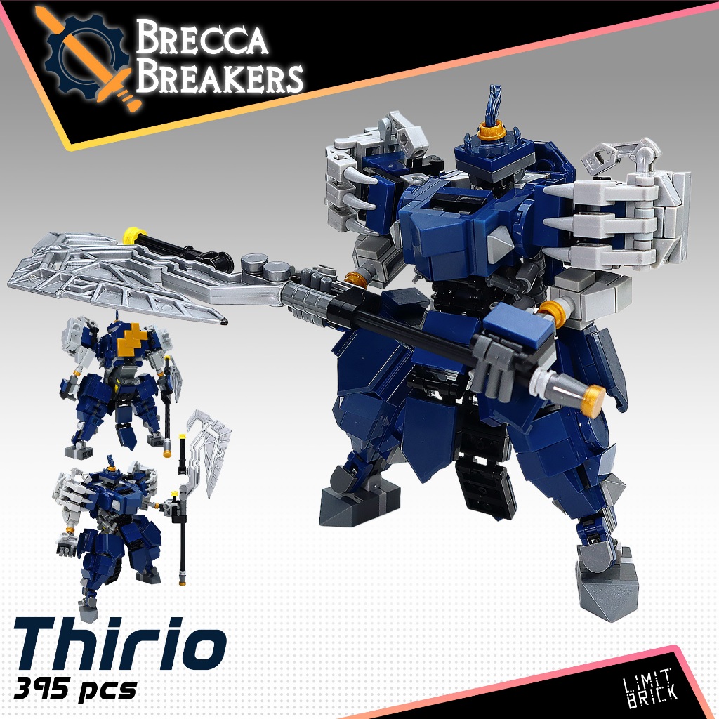 Brecca Breakers Thirio BASE FORM Building Blocks MOC Robot Mech ...