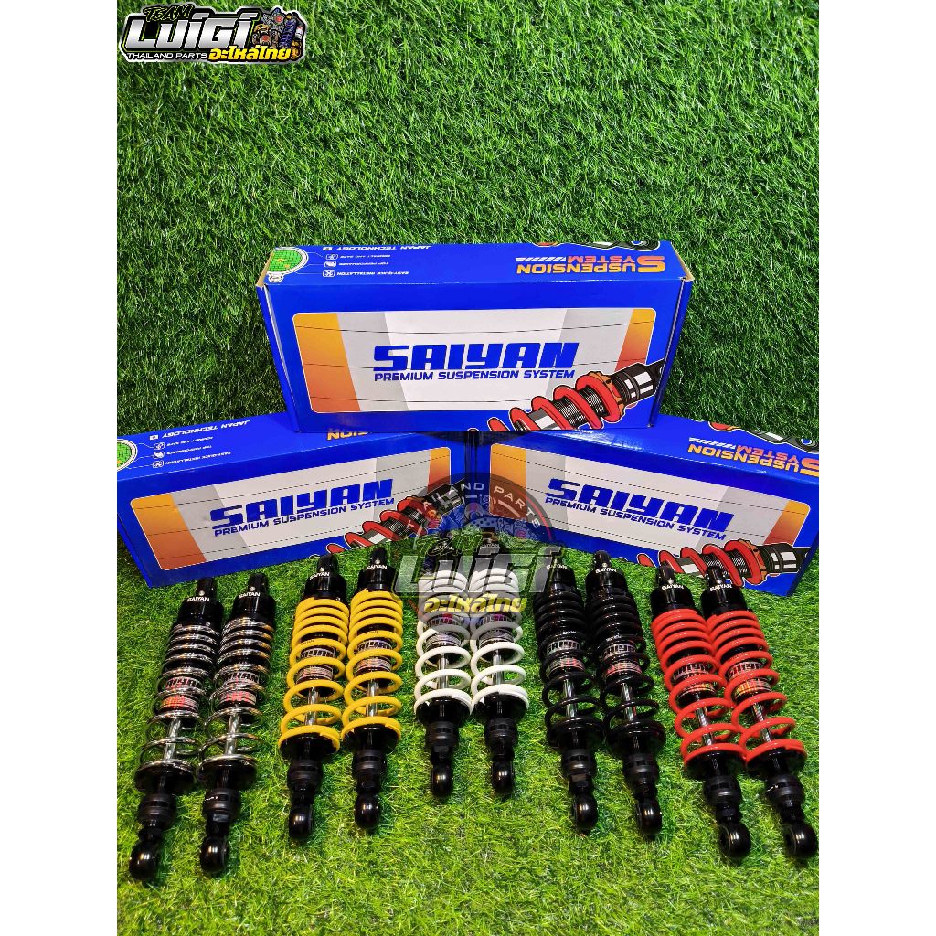 SAIYAN REAR SHOCK ABSORBER ADJUSTABLE 310MM WAVE / SMASH / TMX / BADJA ...