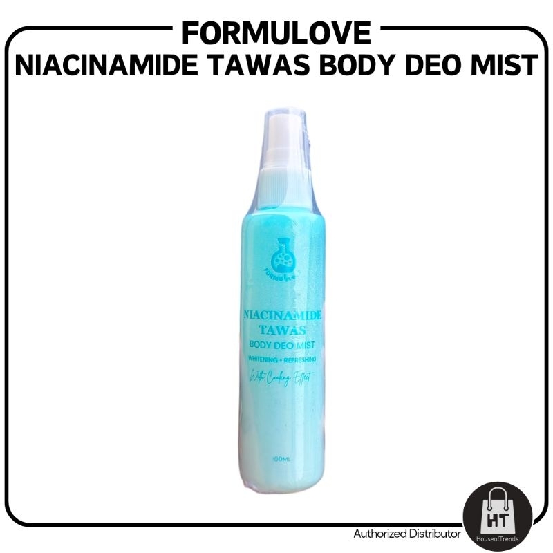 NIACINAMIDE TAWAS BODY DEO MIST 100ml | Shopee Philippines