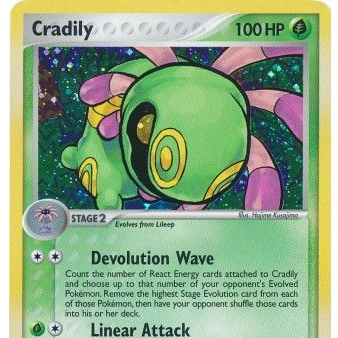 Cradily - 3/92 - Holo Rare Ex Legend Maker Singles | Shopee Philippines