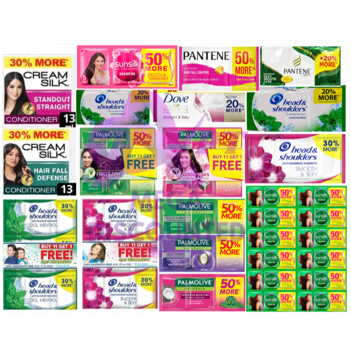 APT MEGA ASSORTED HAIR CARE SHAMPOO (1DOZEN) | Shopee Philippines
