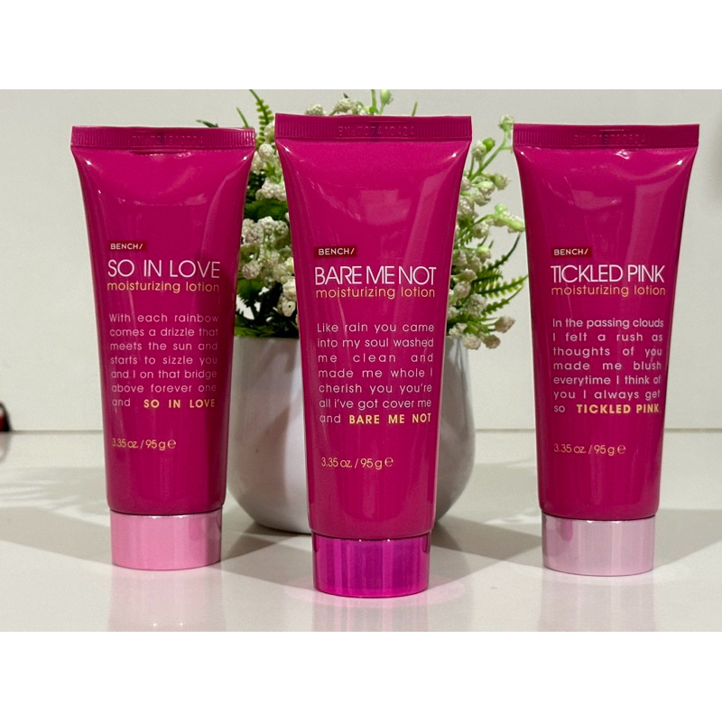 Bench So in Love and Tickle Pink Moisturizing Lotion 95g | Shopee ...