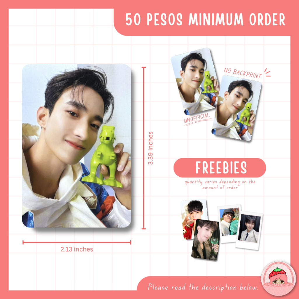 DK DOKYEOM BSS SECOND WIND PC PHOTOCARD UNOFFICIAL FANMADE PRINT KPOP ...