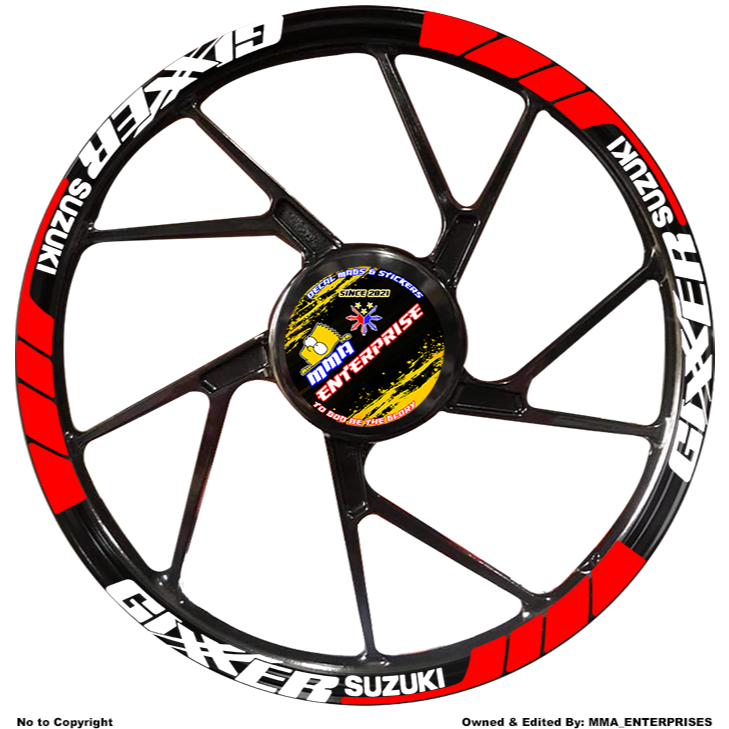 Suzuki Gixxer 150/155/250 mag Sticker - Line Style | Shopee Philippines