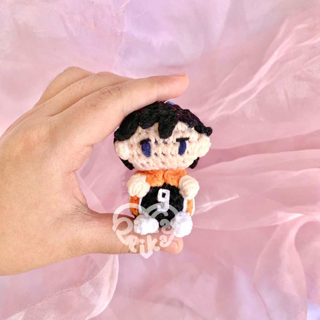 Tobio Kageyama Crochet Chibi Keychain (Haikyuu!) | Shopee Philippines