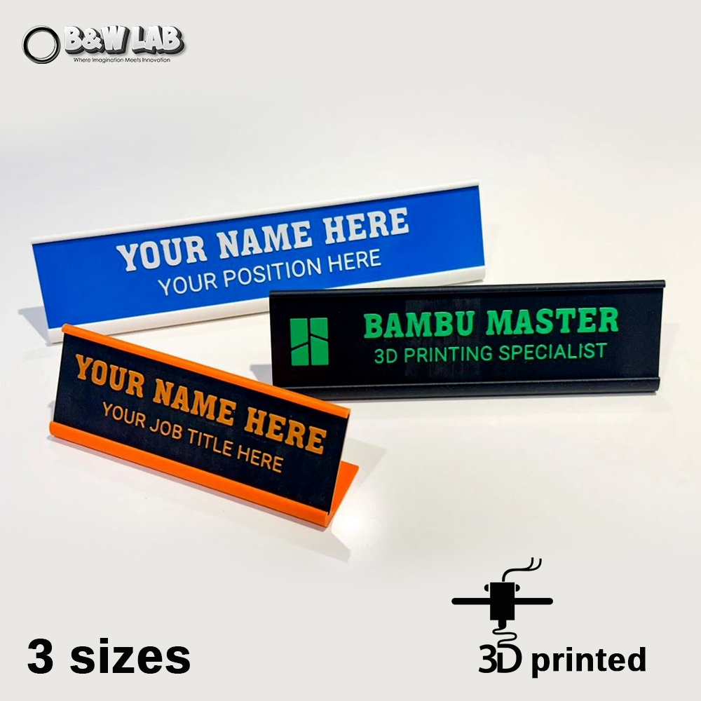 Customized / Personalized Desk Name Plate | Shopee Philippines
