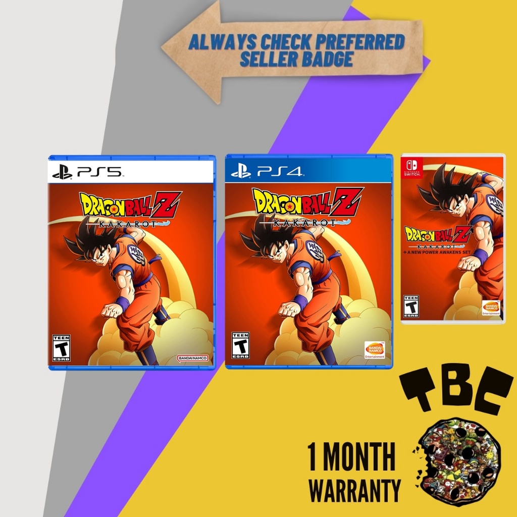 PS5 PS4 DRAGON BALL Z Kakarot - Playstation 5 [R1] | Playstation 4 [R3 ...