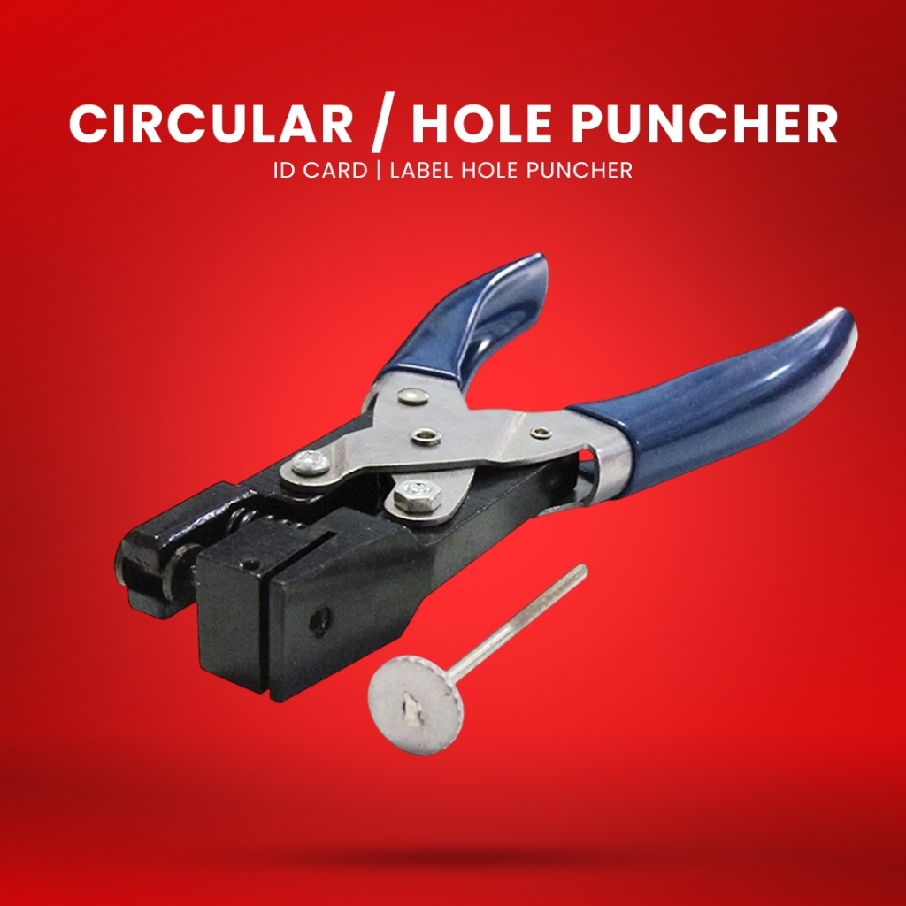 Label hole Puncher / Circular Puncher / ID hole Puncher | Shopee ...
