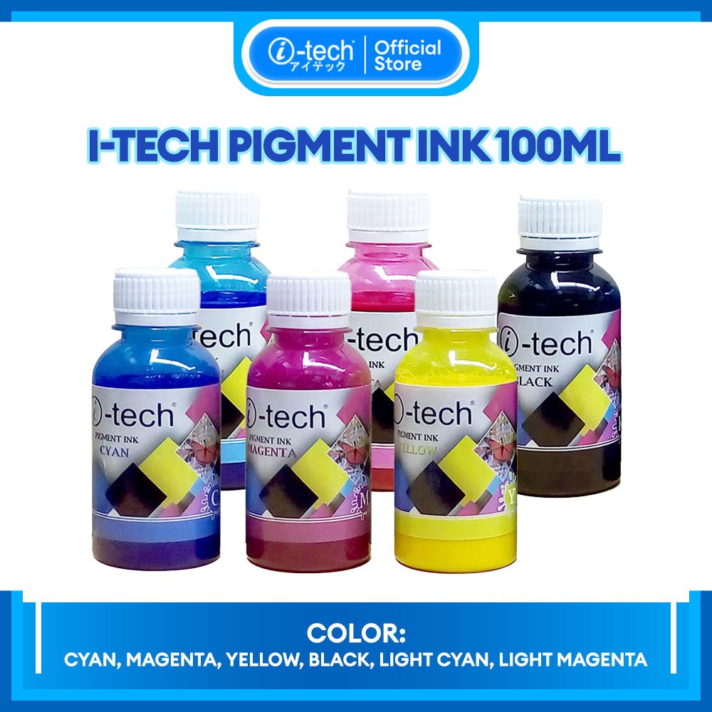 i-Tech Pigment Ink 100ml High-Quality Fade Resistant Ink Designed For ...
