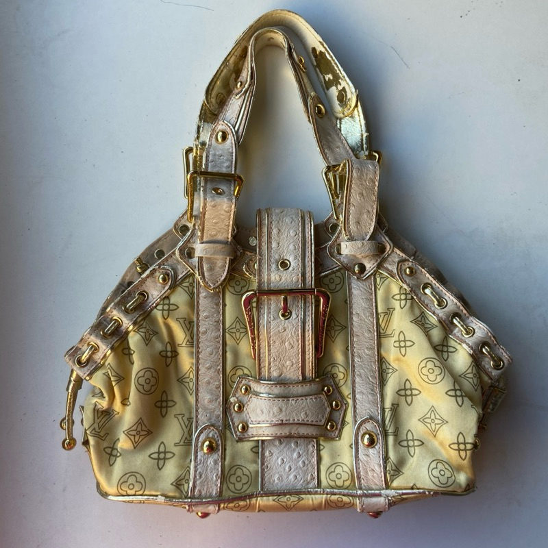 Y2K Monogram Gold Buckle Bag | Mcbling 2000s Coquette | Shopee Philippines