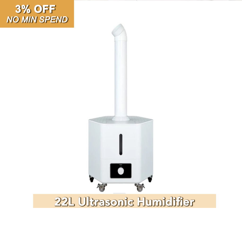 HomeIQ 22L Ultrasonic Humidifier Large Capacity Floor Air Disinfectant ...