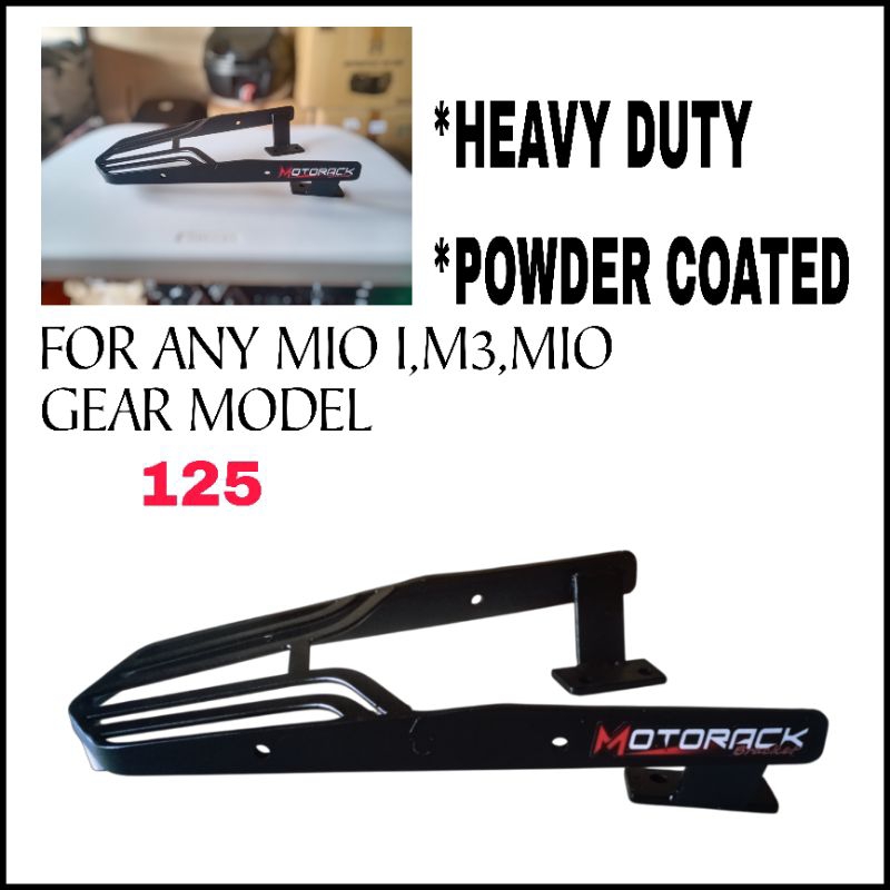 Mio i125 / Mio gear Monorack heavy duty bracket | Shopee Philippines
