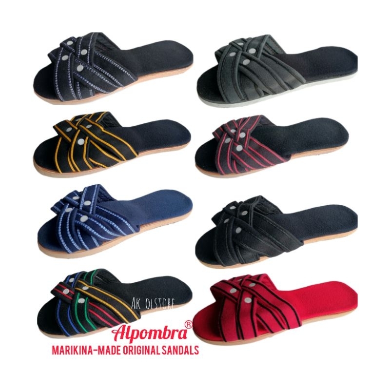 ALFOMBRA ALPOMBRA MENS MARIKINA-MADE SANDALS %100 ORIGINAL | Shopee ...