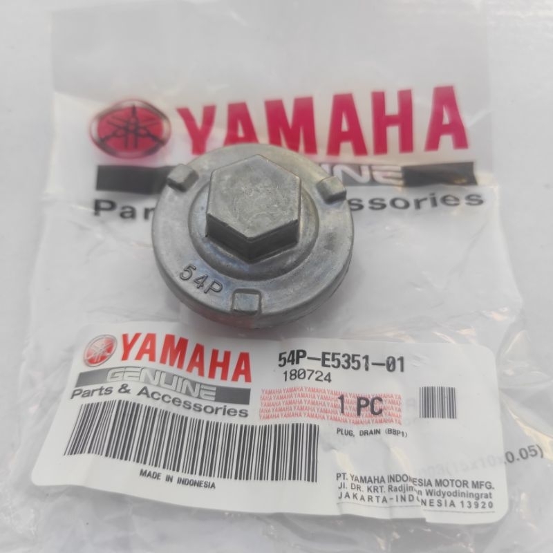 Yamaha Oil Drain Plug Mio i 125 / Aerox/Nmax V1 V2 / Gravis / Gear (54P-E5351-01) | Shopee ...