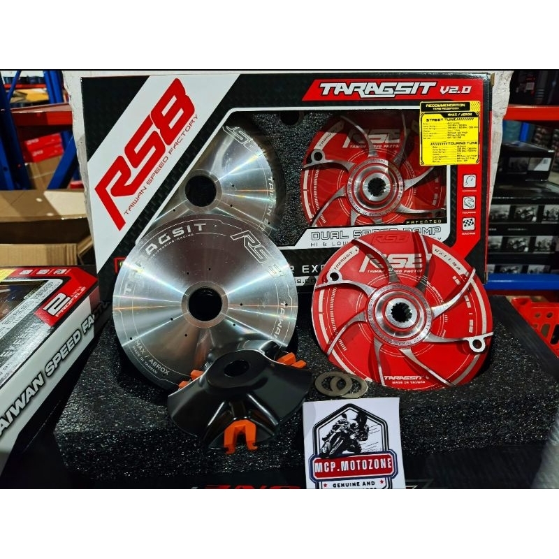 TARAGSIT RS8 Pulley Set Nmax/Aerox / Click125/150 / M3/Mioi125 | Shopee Philippines