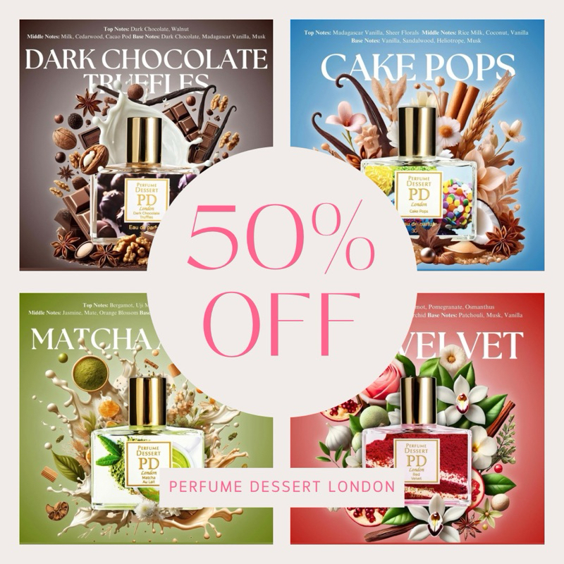 30ml Edition 50% off - Perfume Dessert London 30ML Edition EDT & EDP | Shopee Philippines