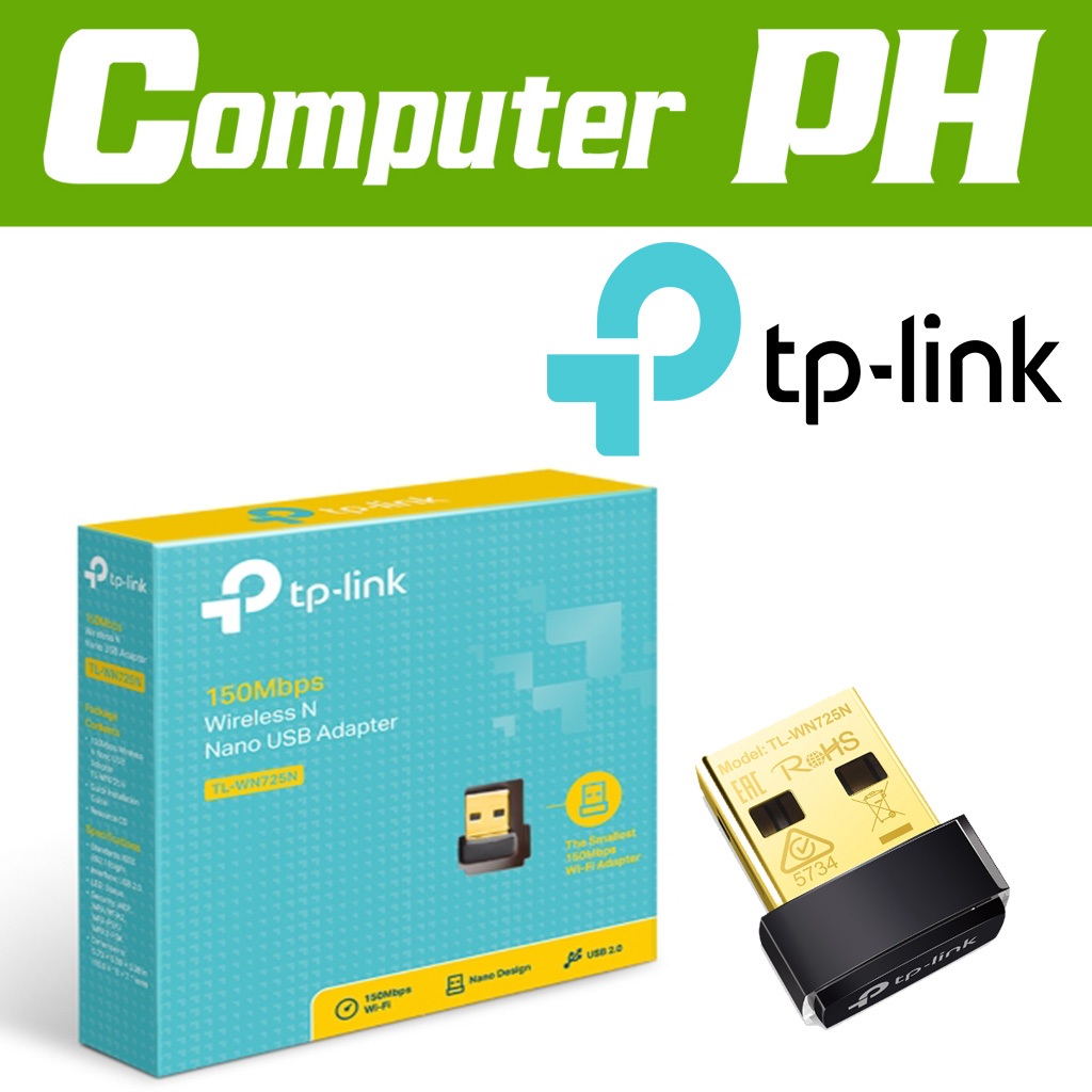 TP-Link TL-WN725N 150Mbps Wireless N Nano USB Adapter | WiFi Receiver ...