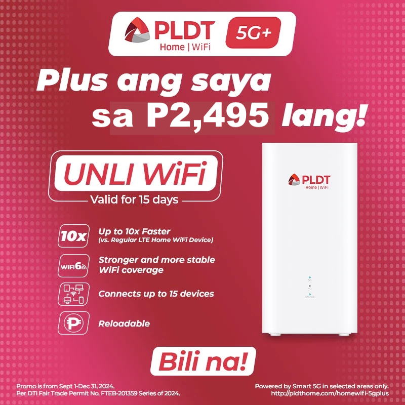 PLDT/SMART Home Wifi 5G+ (H153-381) | Shopee Philippines