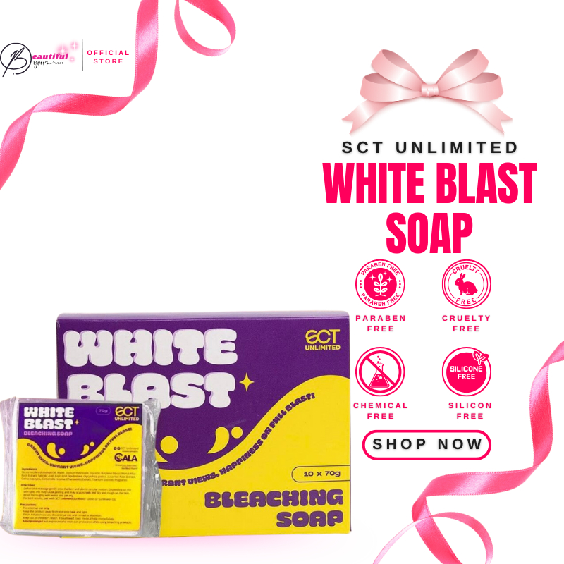 SCT Unlimited White Blast Soap – 10 Bars | Whitening & Brightening Soap ...