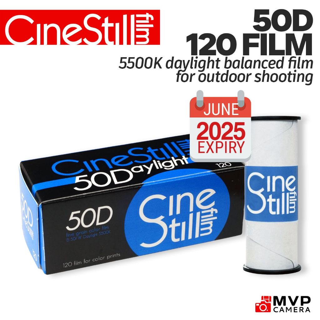 CINESTILL 50D 50 Daylight Balanced Cine Color Negative Film C41 Process ...