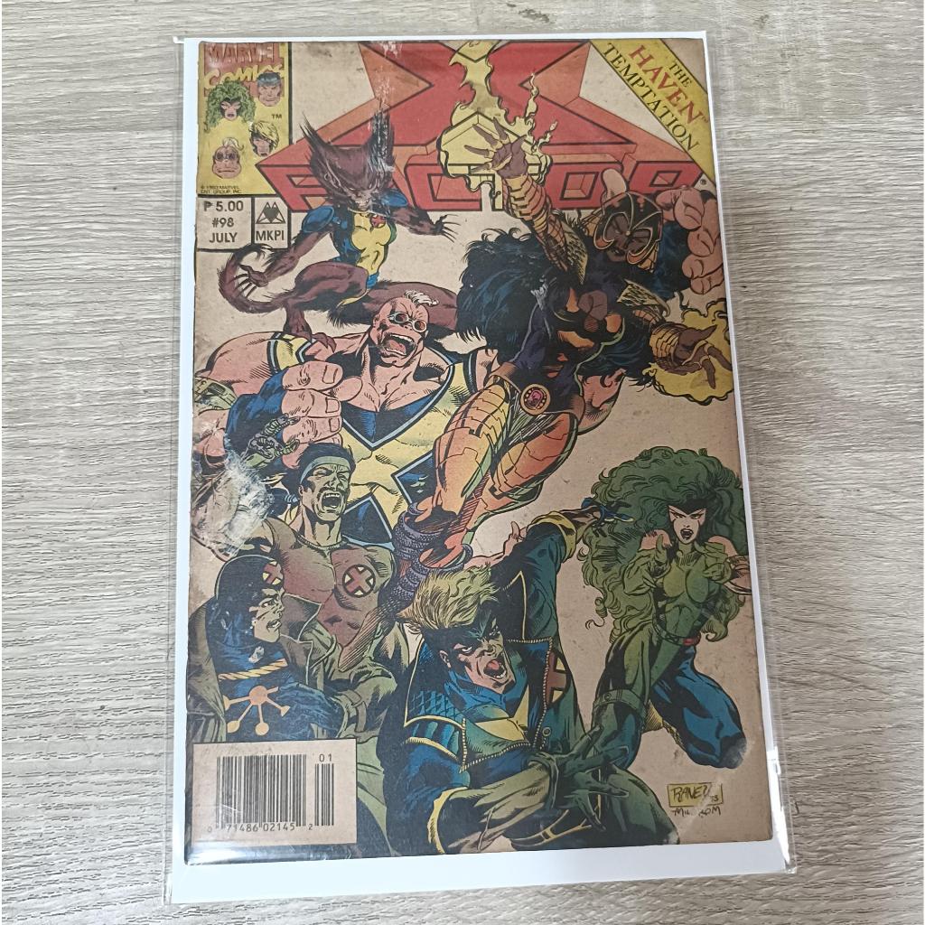 MKPI X-Factor #98 - VG+ (tagalog komiks Marvel - coupon intact ...