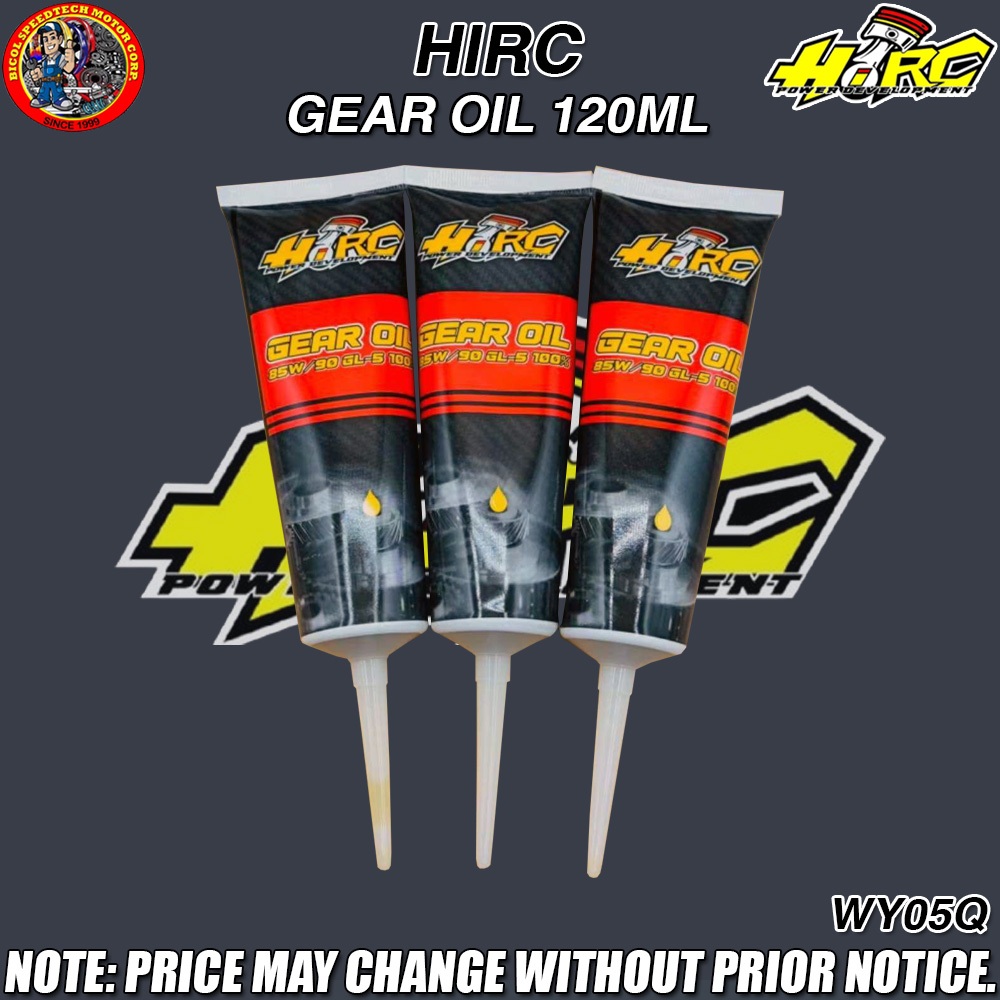 HIRC GEAR OIL 120ML (WY05Q) | Shopee Philippines
