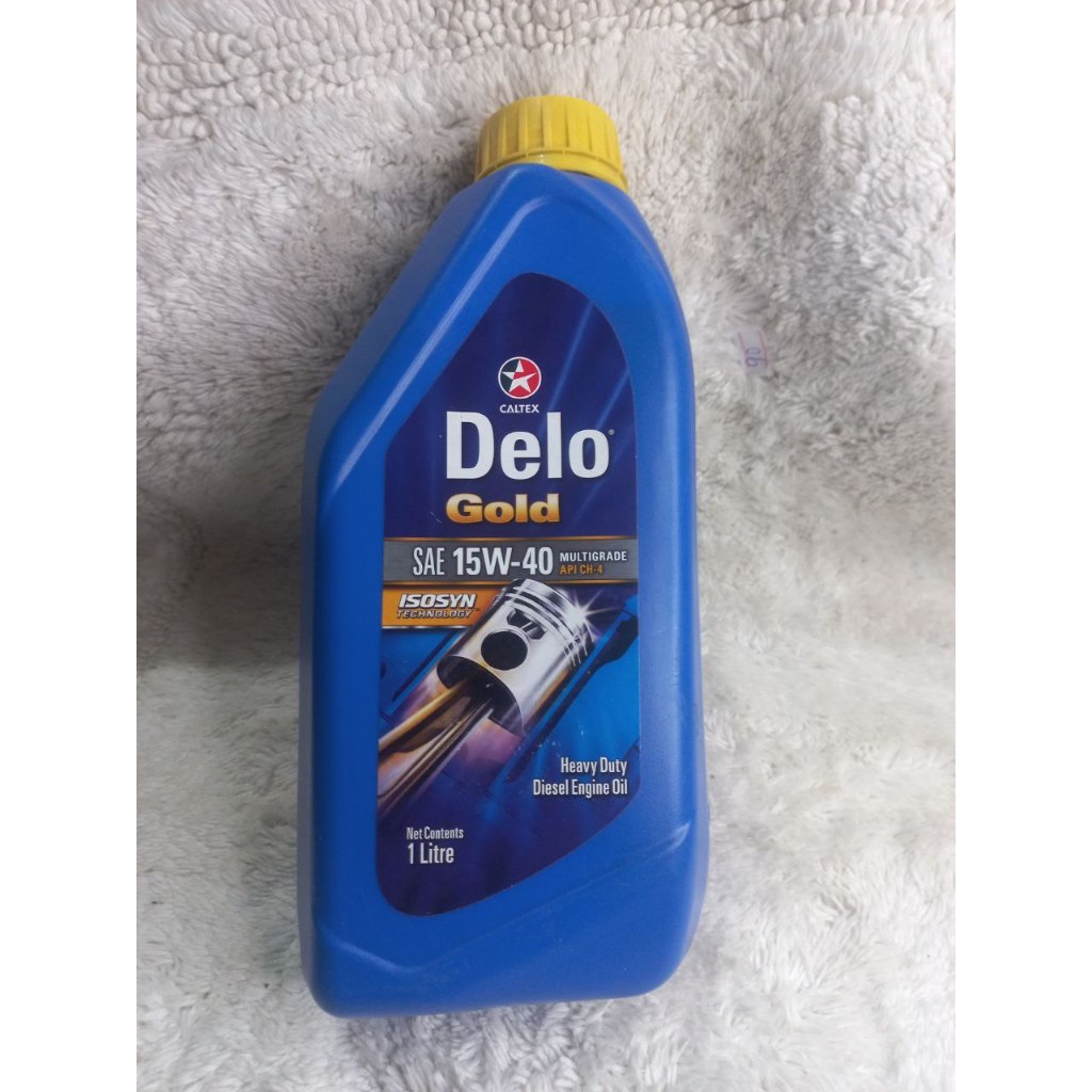 DELO GOLD MULTIGRADE SAE 15W-40 1L | Shopee Philippines