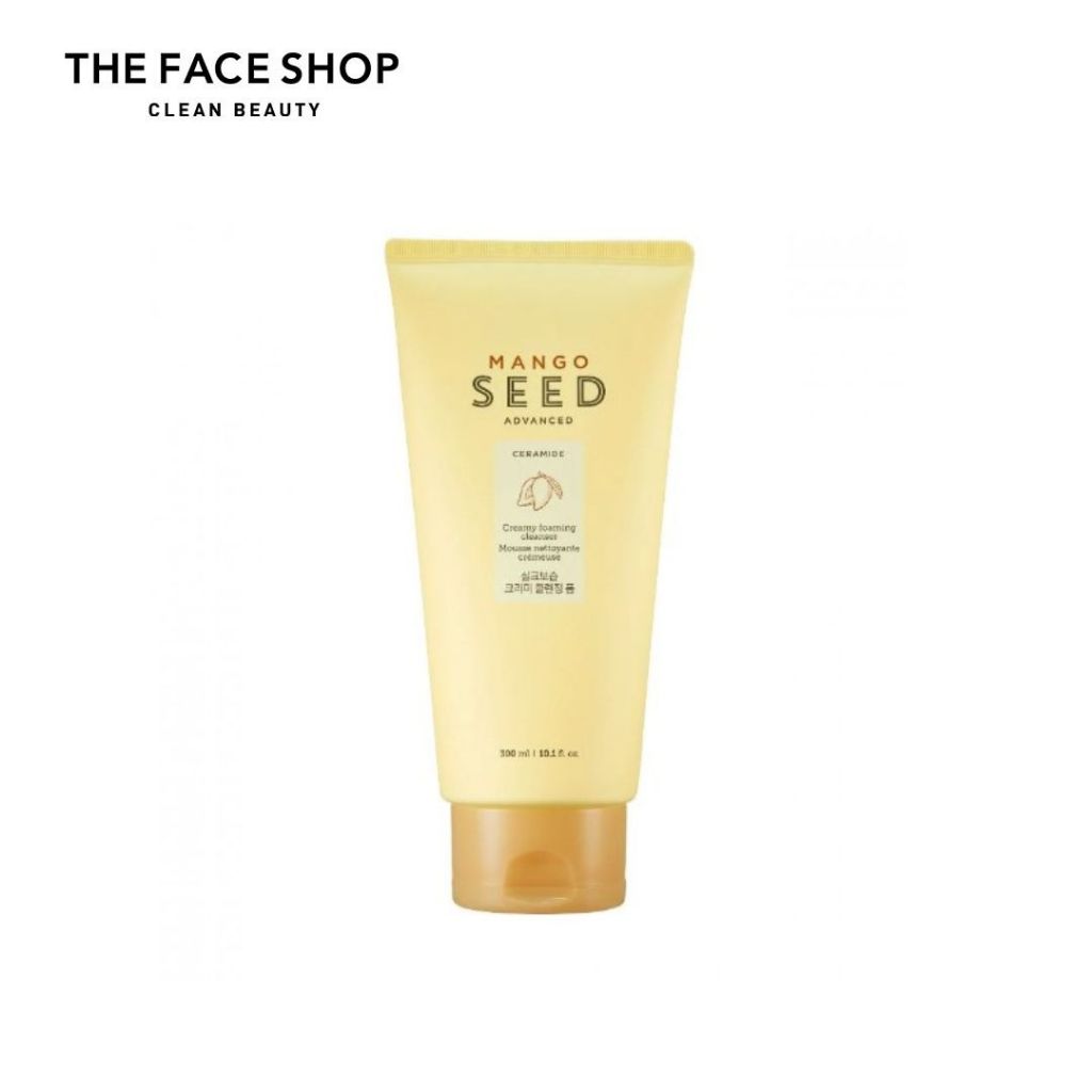 The Face Shop Mango Seed Creamy Foaming Cleanser | Shopee Philippines