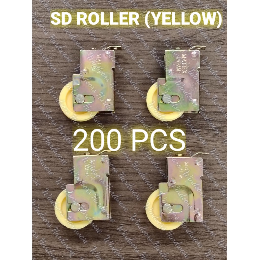 SD ROLLER / SLIDING DOOR ROLLER (200 PCS) 1 BOX | Shopee Philippines
