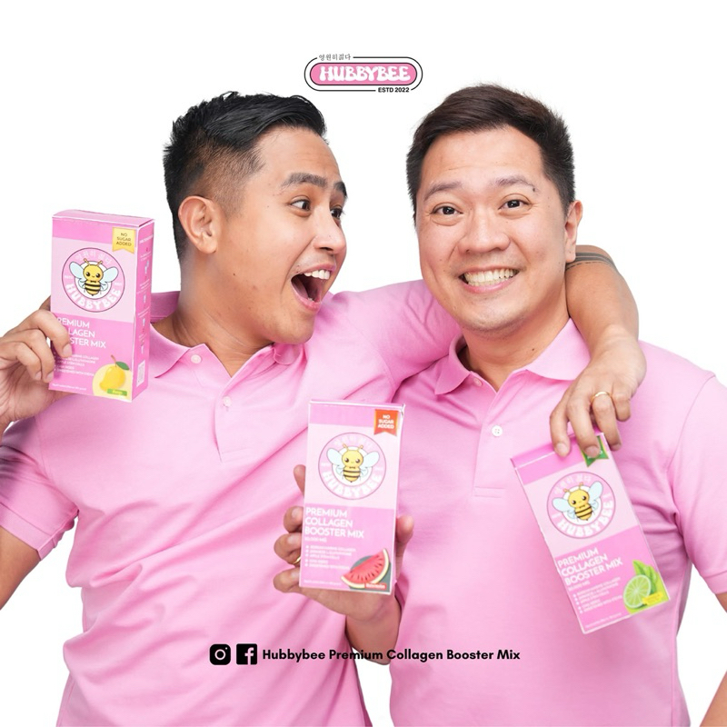Hubbybee Premium Collagen Booster Mix (Watermelon, Calamansi and Green Tea,Mango)Hubby David and ...