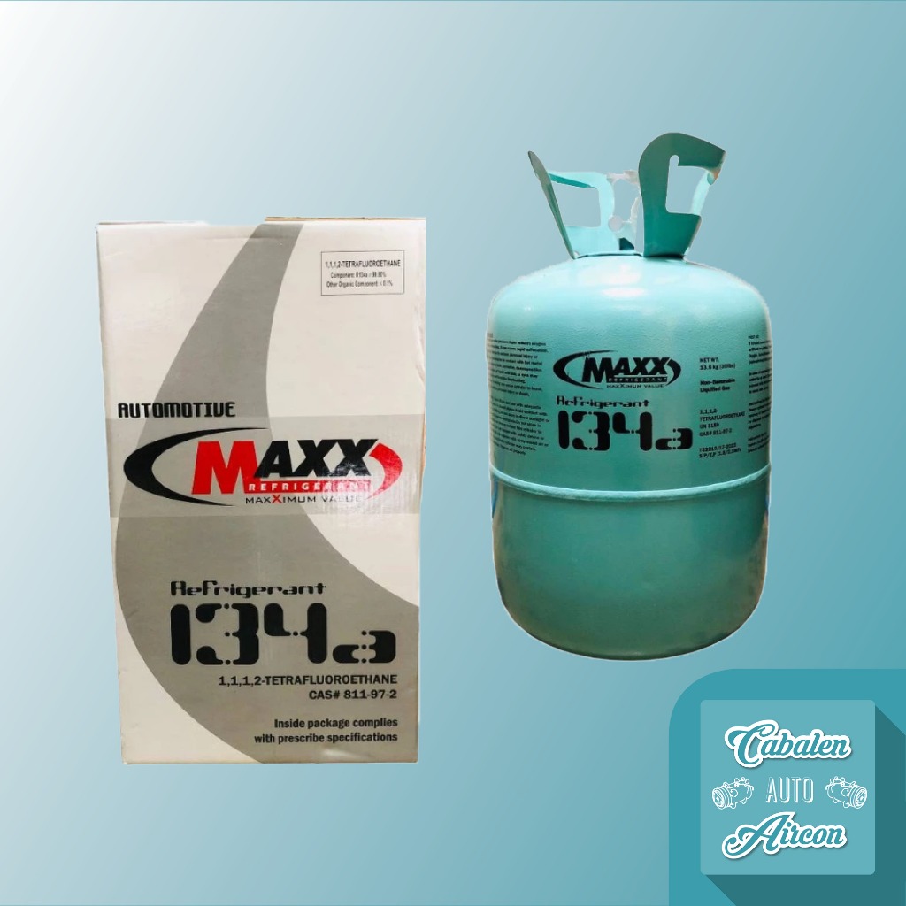 Maxx 134a Freon , Refrigerant Tank, Car Aircon , 30 lbs | Shopee ...