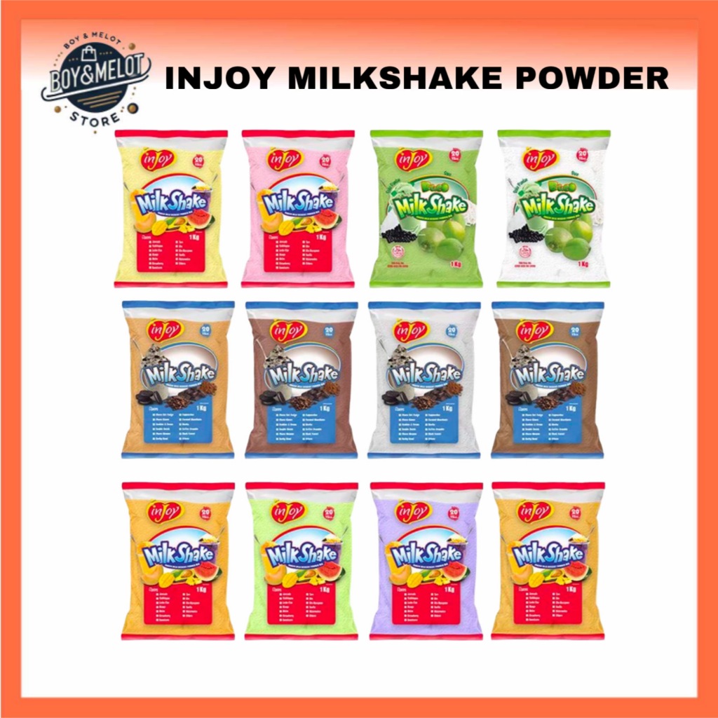 Injoy milkshake poweder mix 1KG | Shopee Philippines
