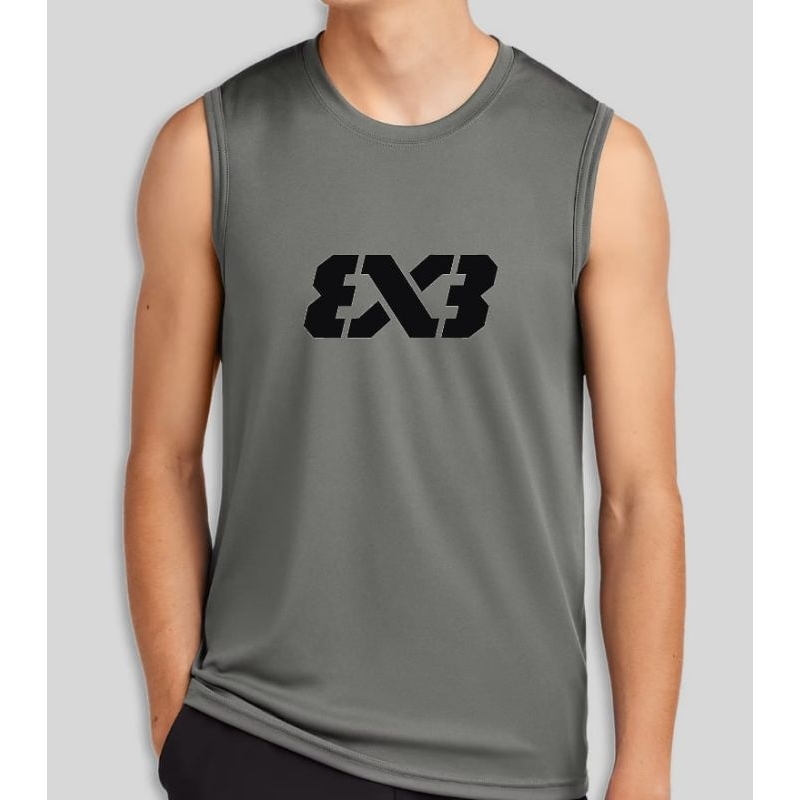 3 v 3 Basketball jersey sando tank top for MEN | Mesh fabric ...