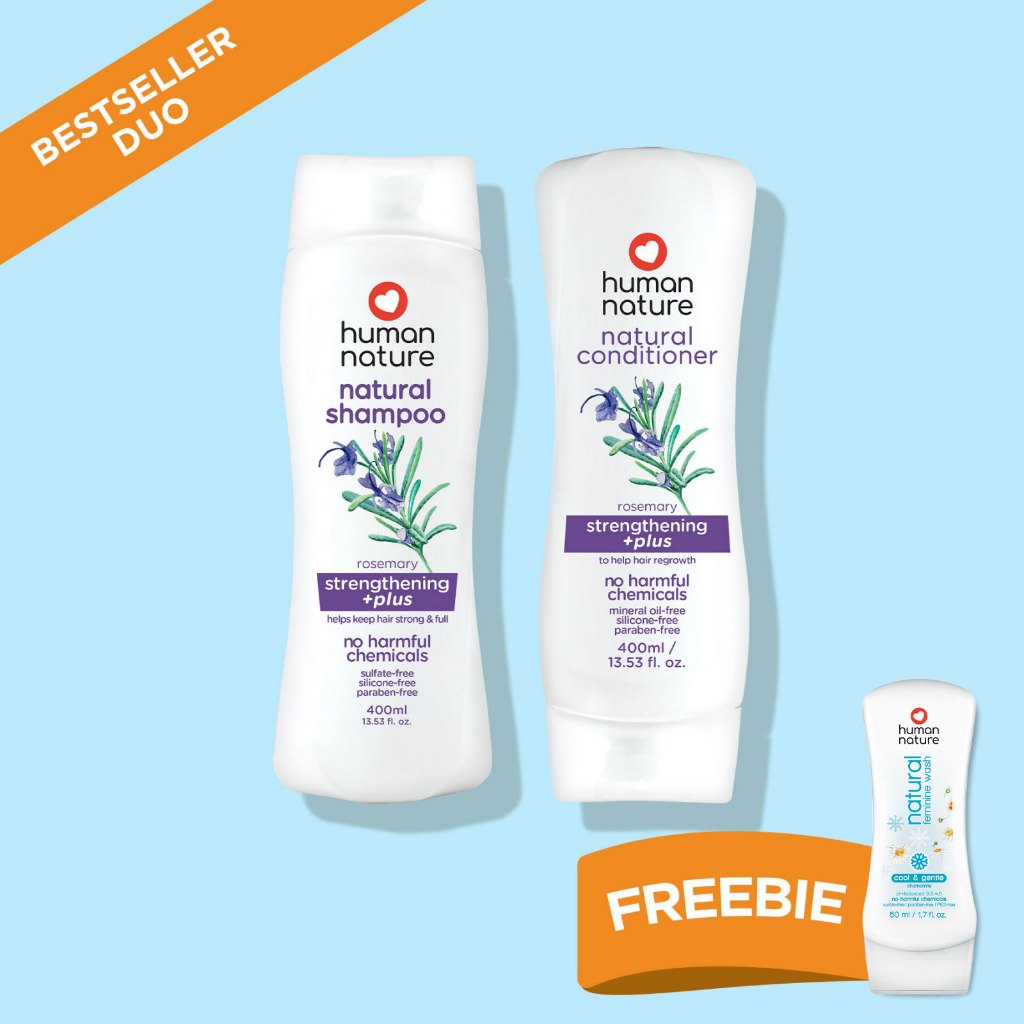 Human Nature Shampoo + Conditioner Duo FREEBIE LIVE EXCLUSIVE ONLY ...