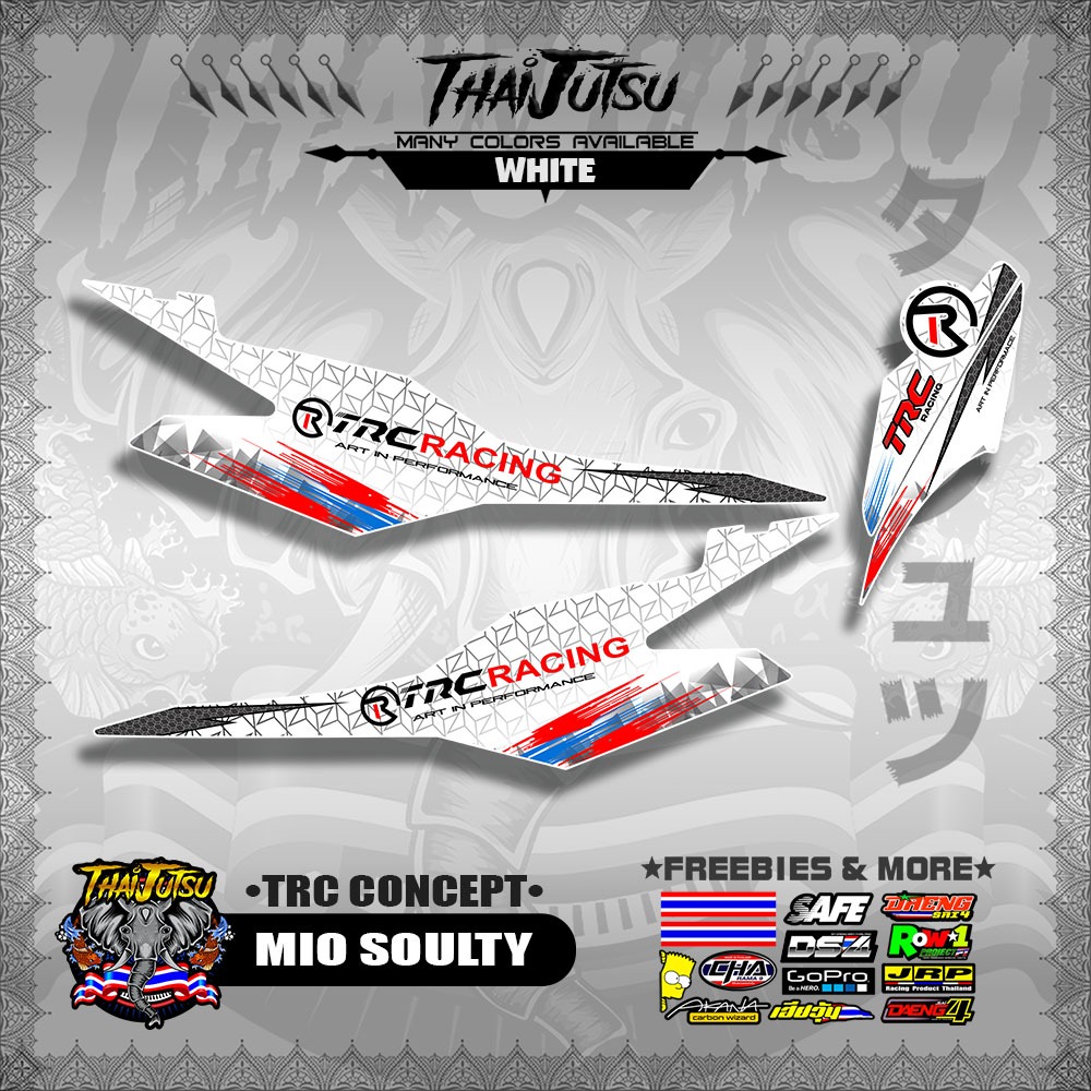 MIO SOULTY STICKER DECALS ( TRC CONCEPT )【ThaijutsuStickers】 | Shopee Philippines