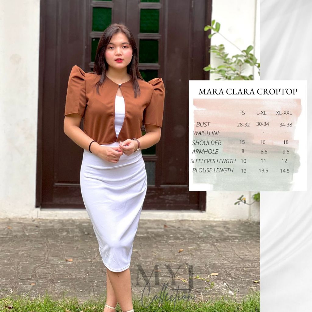 MYJ | MARIA CLARA FULL LENGTH BOLERO BLAZER MODERN FILIPINIANA | Shopee ...