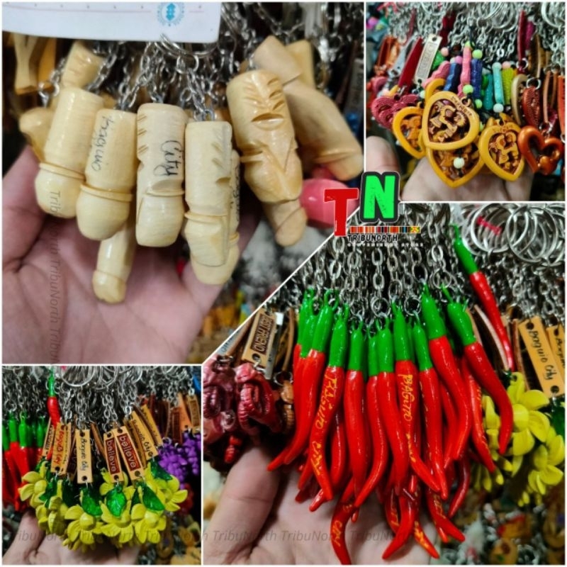 Baguio Keychains Souvenirs | Per Piece | TribuNorth - Pasalubong ...